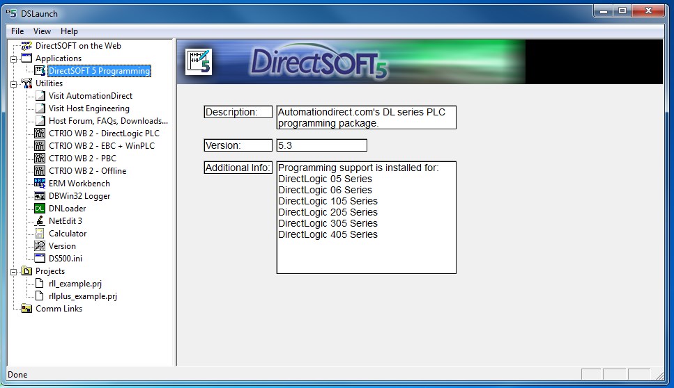 Phần Mềm Lập Trình PLC KOYO – DirectSoft 5 V5.3